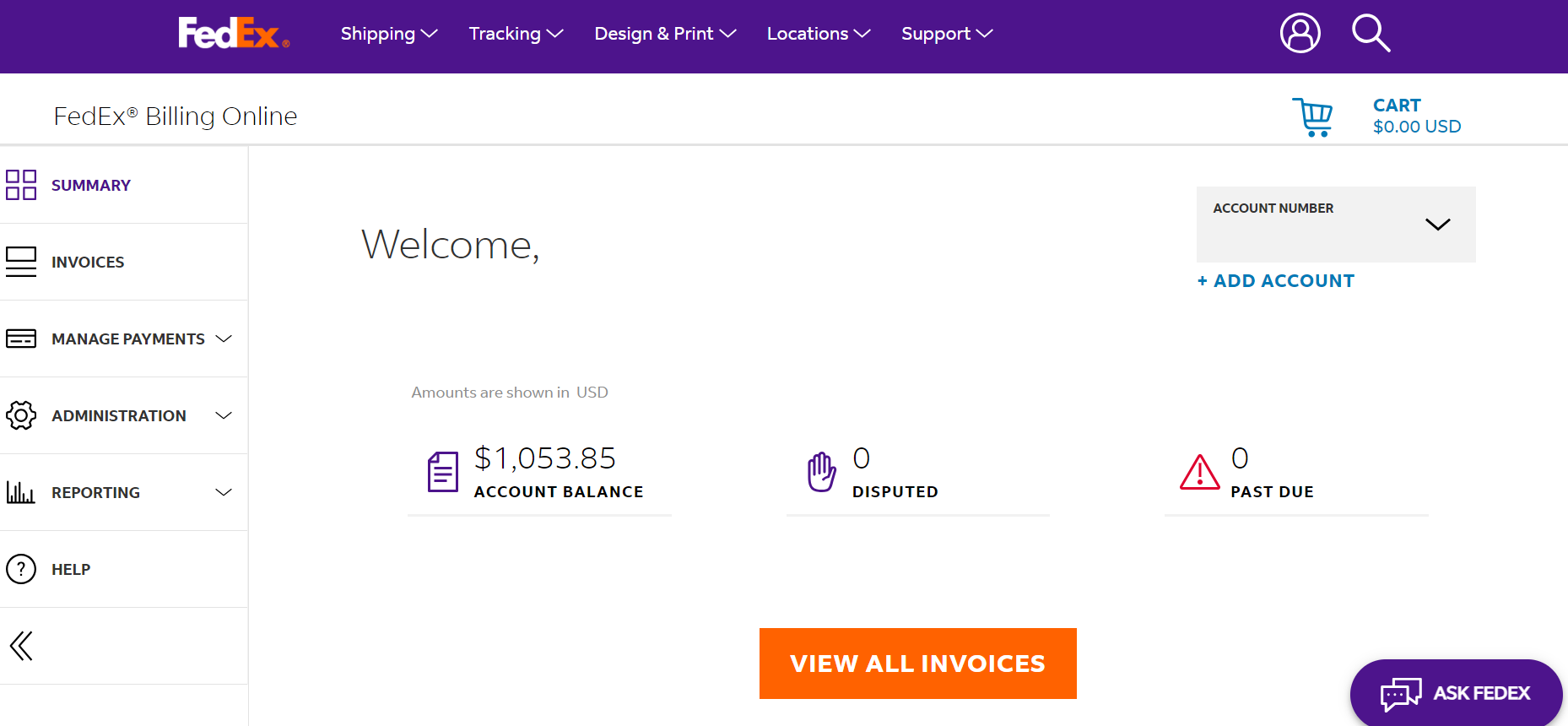 How to Download Data from FedEx Billing Online